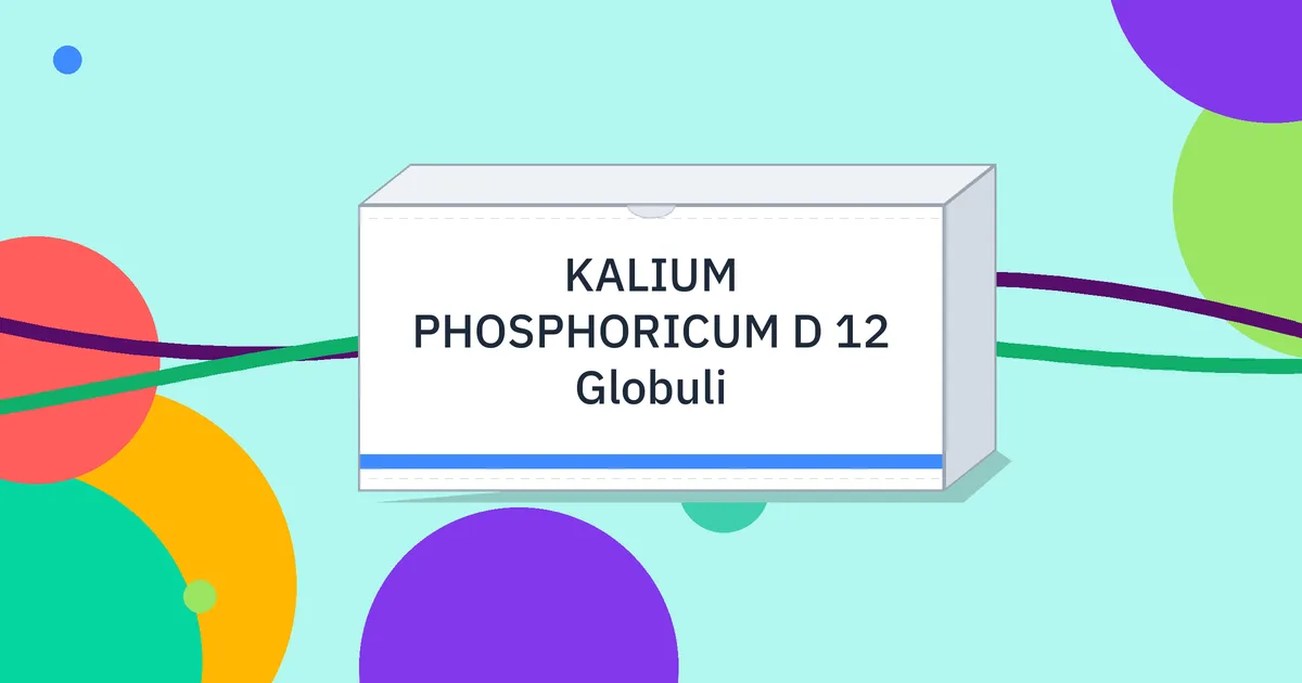 Symbolbild: Packung mit der Aufschrift KALIUM PHOSPHORICUM D 12 Globuli (PZN 13718851) – Verfügbarkeit und Bezug in Apotheken in Frankfurt am Main
