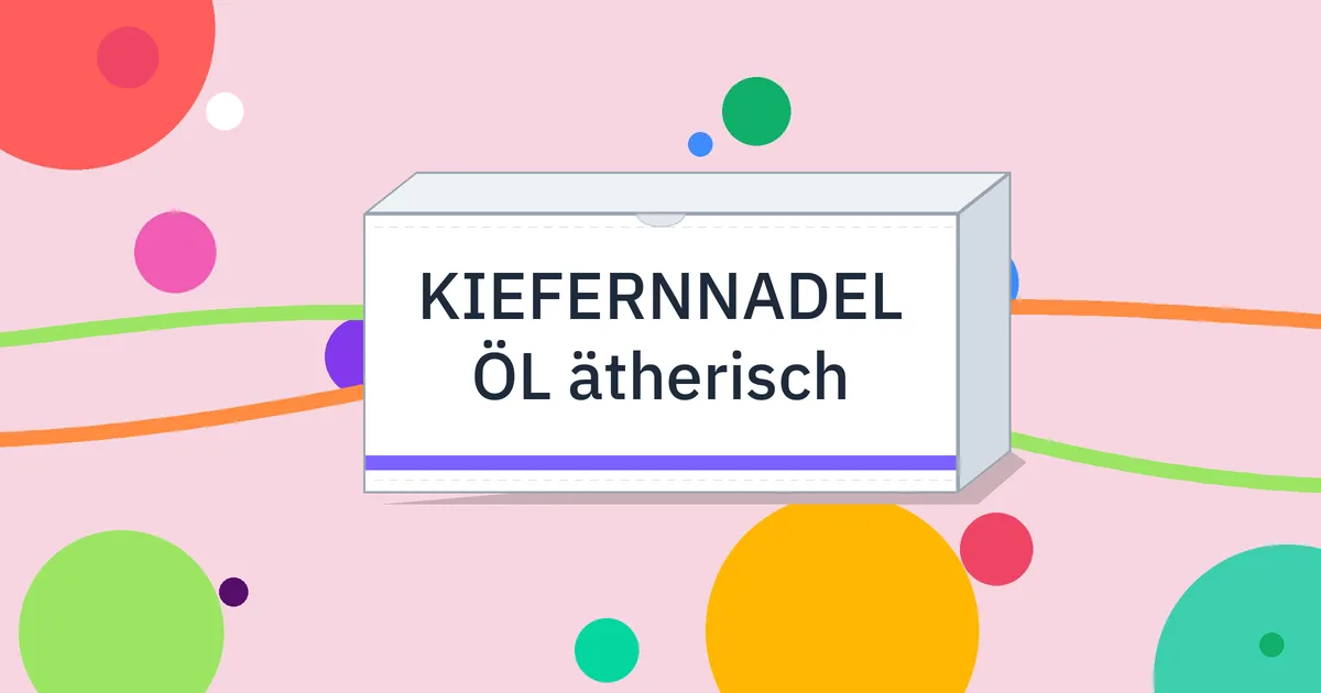Symbolbild: Packung mit der Aufschrift KIEFERNNADEL ÖL ätherisch (PZN 15236808) – Verfügbarkeit und Bezug in Apotheken in Frankfurt am Main