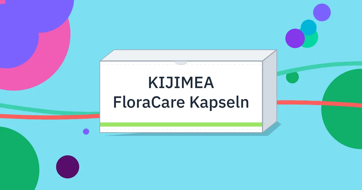 Symbolbild: Packung mit der Aufschrift KIJIMEA FloraCare Kapseln (PZN 19249311) – Verfügbarkeit und Bezug in Apotheken in Frankfurt am Main
