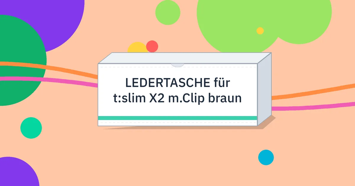 Symbolbild: Packung mit der Aufschrift LEDERTASCHE für t:slim X2 m.Clip braun (PZN 17837771) – Verfügbarkeit und Bezug in Apotheken in Frankfurt am Main