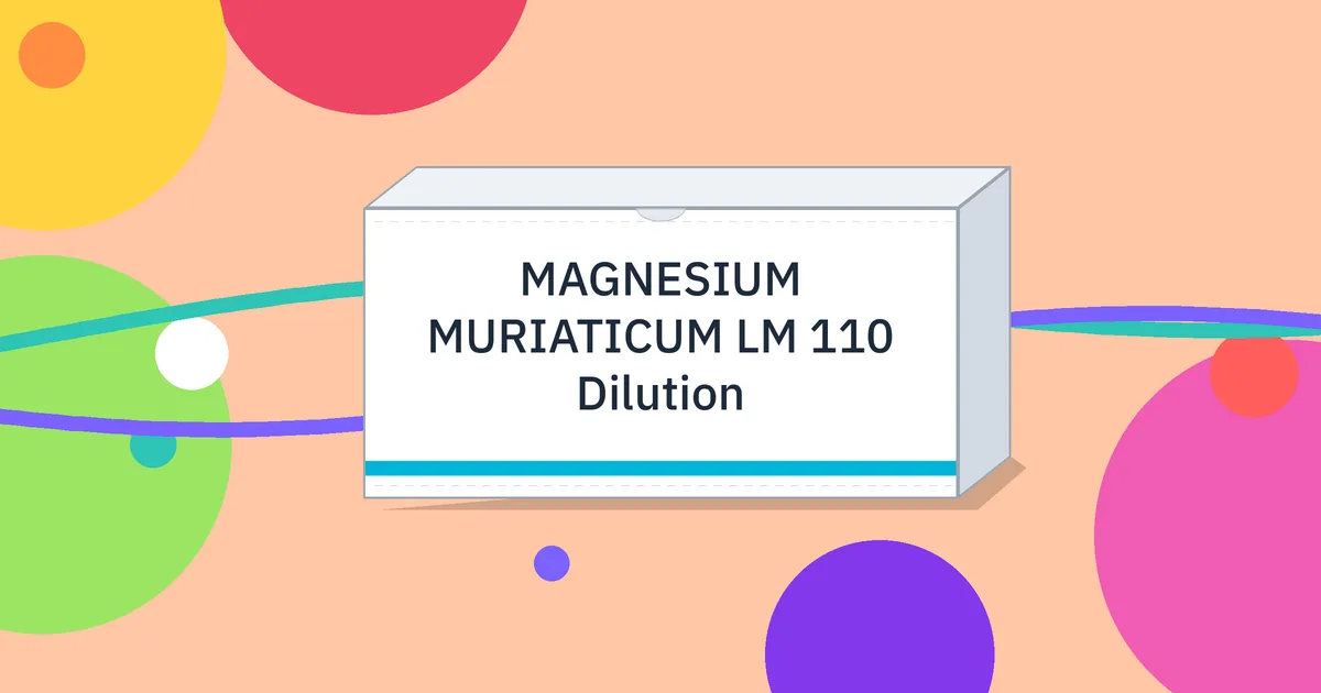 Symbolbild: Packung mit der Aufschrift MAGNESIUM MURIATICUM LM 110 Dilution (PZN 12939099) – Verfügbarkeit und Bezug in Apotheken in Frankfurt am Main