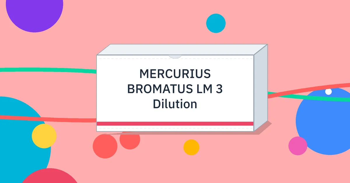 Symbolbild: Packung mit der Aufschrift MERCURIUS BROMATUS LM 3 Dilution (PZN 12948945) – Verfügbarkeit und Bezug in Apotheken in Frankfurt am Main