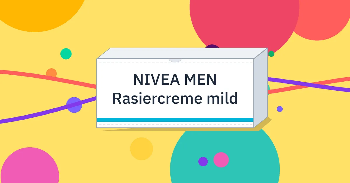 Symbolbild: Packung mit der Aufschrift NIVEA MEN Rasiercreme mild (PZN 11326242) – Verfügbarkeit und Bezug in Apotheken in Frankfurt am Main
