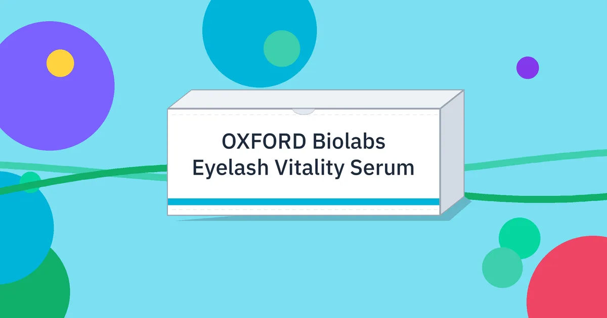 Symbolbild: Packung mit der Aufschrift OXFORD Biolabs Eyelash Vitality Serum (PZN 14355304) – Verfügbarkeit und Bezug in Apotheken in Frankfurt am Main