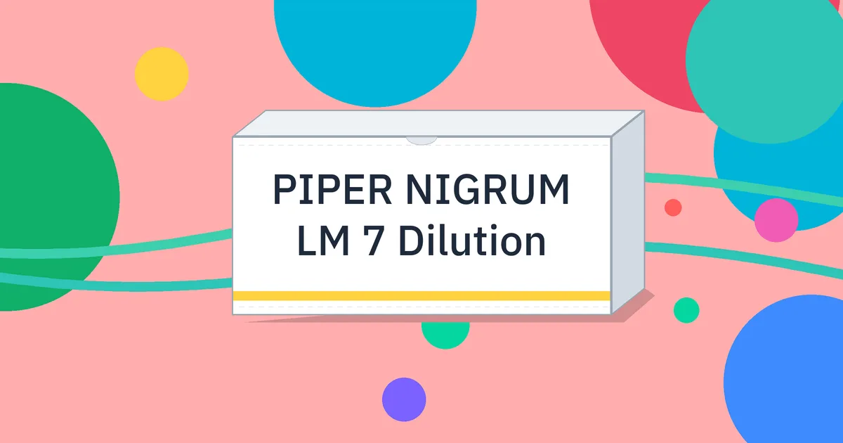 Symbolbild: Packung mit der Aufschrift PIPER NIGRUM LM 7 Dilution (PZN 13644779) – Verfügbarkeit und Bezug in Apotheken in Frankfurt am Main