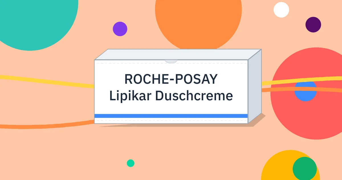 Symbolbild: Packung mit der Aufschrift ROCHE-POSAY Lipikar Duschcreme (PZN 04312937) – Verfügbarkeit und Bezug in Apotheken in Frankfurt am Main