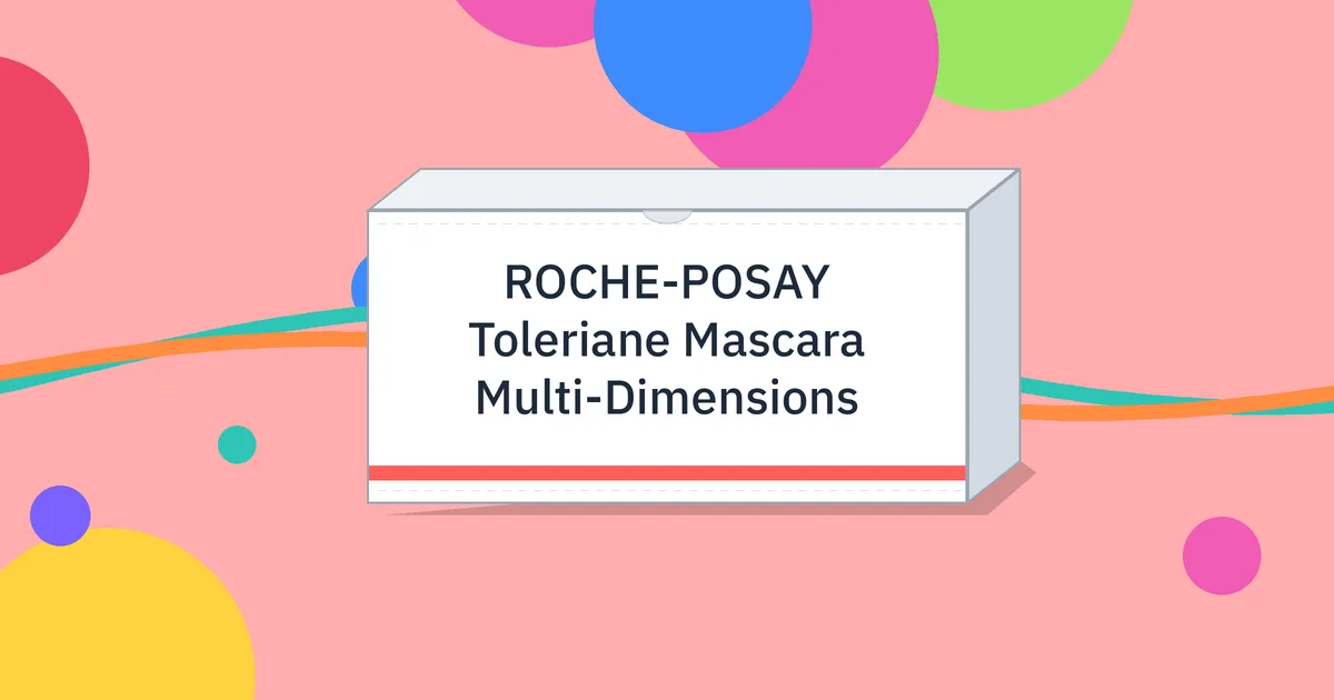 Symbolbild: Packung mit der Aufschrift ROCHE-POSAY Toleriane Mascara Multi-Dimensions (PZN 14349433) – Verfügbarkeit und Bezug in Apotheken in Frankfurt am Main