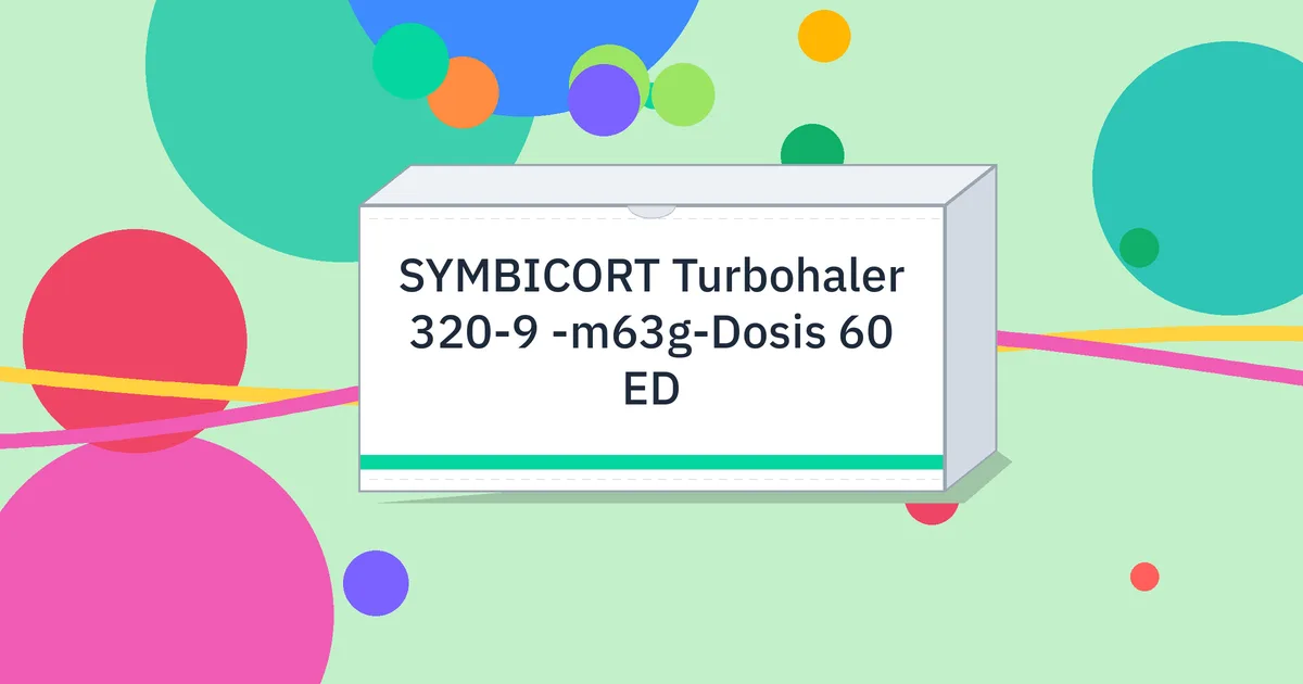 Symbolbild: Packung mit der Aufschrift SYMBICORT Turbohaler 320-9 -m63g-Dosis 60 ED (PZN 07799667) – Verfügbarkeit und Bezug in Apotheken in Frankfurt am Main