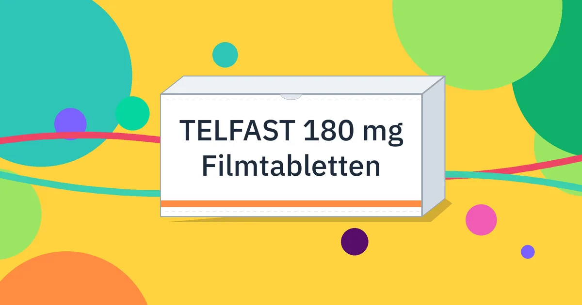 Symbolbild: Packung mit der Aufschrift TELFAST 180 mg Filmtabletten (PZN 04130952) – Verfügbarkeit und Bezug in Apotheken in Frankfurt am Main