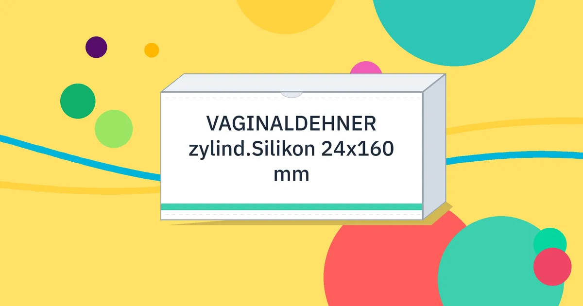 Symbolbild: Packung mit der Aufschrift VAGINALDEHNER zylind.Silikon 24x160 mm (PZN 07324013) – Verfügbarkeit und Bezug in Apotheken in Frankfurt am Main