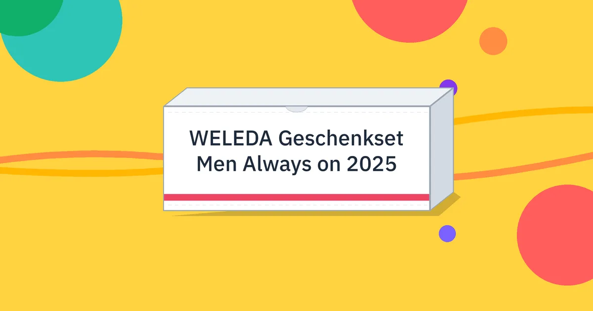 Symbolbild: Packung mit der Aufschrift WELEDA Geschenkset Men Always on 2025 (PZN 19634109) – Verfügbarkeit und Bezug in Apotheken in Frankfurt am Main