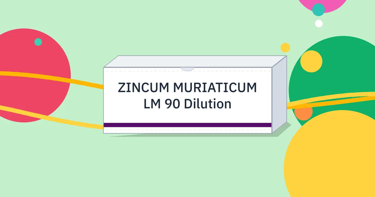 Symbolbild: Packung mit der Aufschrift ZINCUM MURIATICUM LM 90 Dilution (PZN 13296143) – Verfügbarkeit und Bezug in Apotheken in Frankfurt am Main