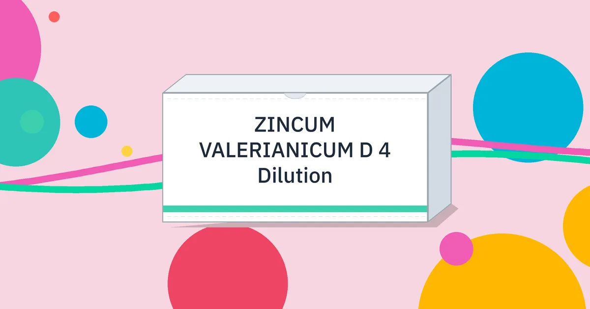 Symbolbild: Packung mit der Aufschrift ZINCUM VALERIANICUM D 4 Dilution (PZN 02402932) – Verfügbarkeit und Bezug in Apotheken in Frankfurt am Main