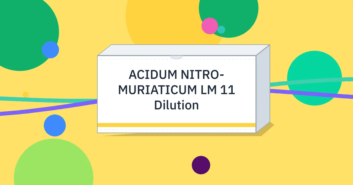 Symbolbild: Packung mit der Aufschrift ACIDUM NITRO-MURIATICUM LM 11 Dilution (PZN 13280099) – Verfügbarkeit und Bezug in Apotheken in Frankfurt am Main
