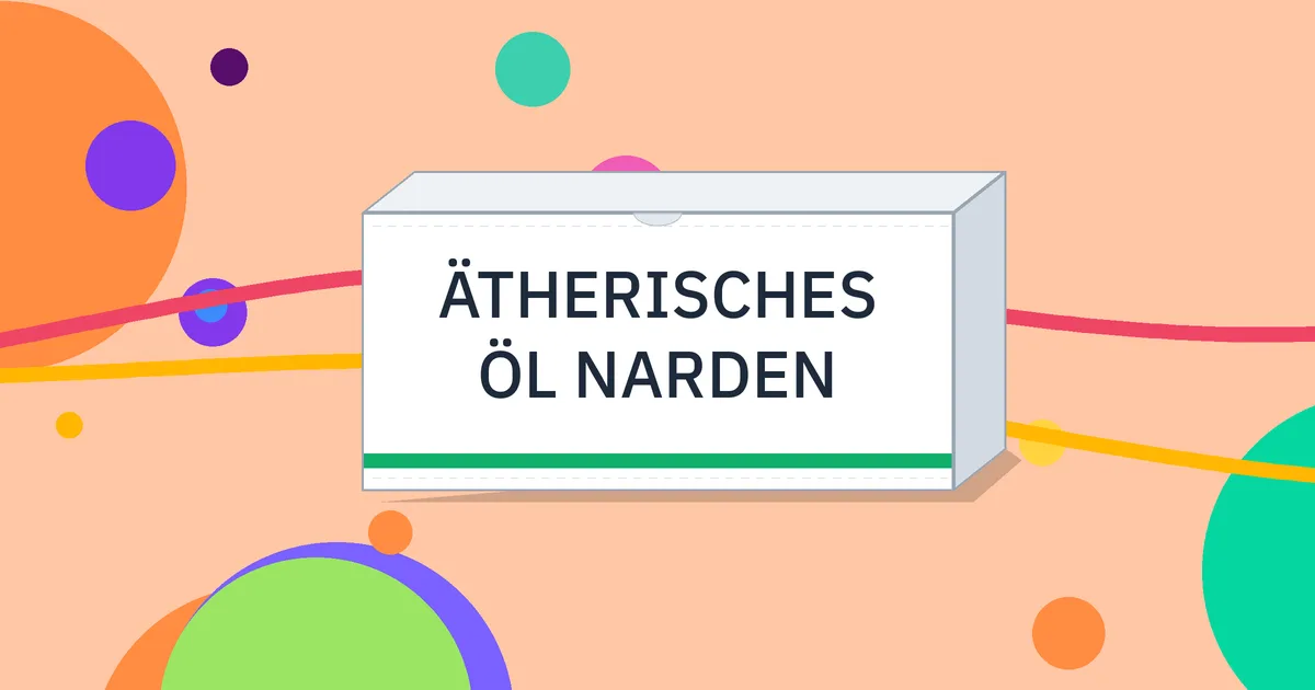 Symbolbild: Packung mit der Aufschrift ÄTHERISCHES ÖL NARDEN (PZN 20026757) – Verfügbarkeit und Bezug in Apotheken in Frankfurt am Main