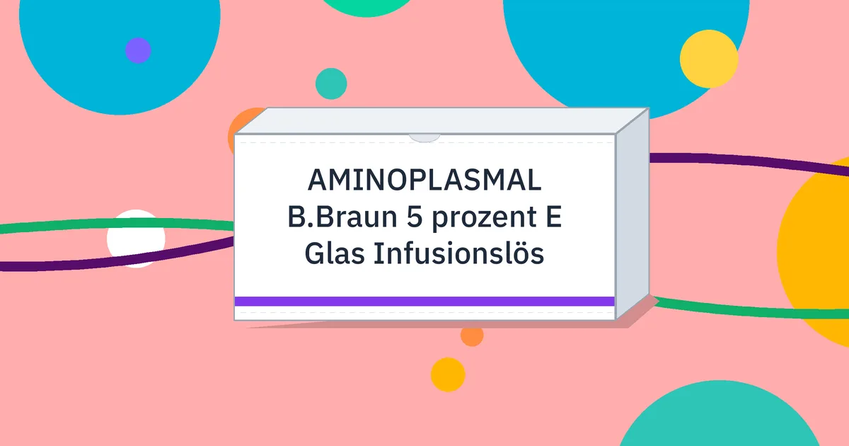 Symbolbild: Packung mit der Aufschrift AMINOPLASMAL B.Braun 5 prozent E Glas Infusionslös (PZN 04366525) – Verfügbarkeit und Bezug in Apotheken in Frankfurt am Main