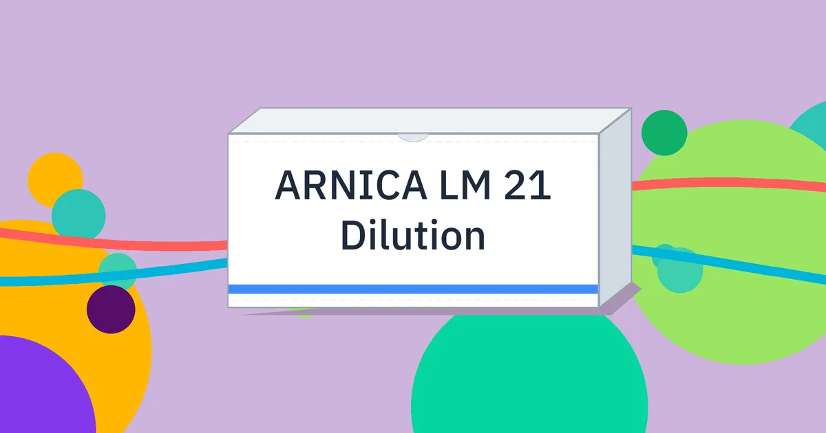 Symbolbild: Packung mit der Aufschrift ARNICA LM 21 Dilution (PZN 12770559) – Verfügbarkeit und Bezug in Apotheken in Frankfurt am Main