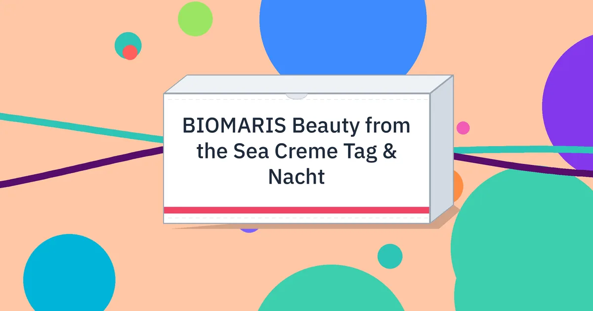Symbolbild: Packung mit der Aufschrift BIOMARIS Beauty from the Sea Creme Tag & Nacht (PZN 17905366) – Verfügbarkeit und Bezug in Apotheken in Frankfurt am Main