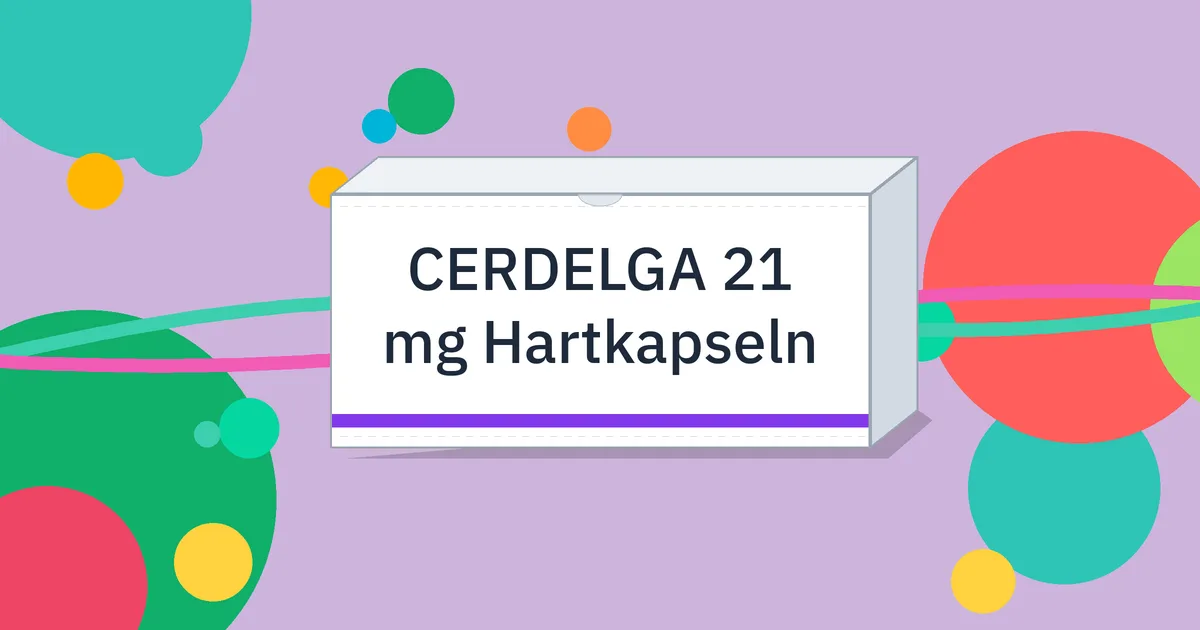 Symbolbild: Packung mit der Aufschrift CERDELGA 21 mg Hartkapseln (PZN 19731410) – Verfügbarkeit und Bezug in Apotheken in Frankfurt am Main