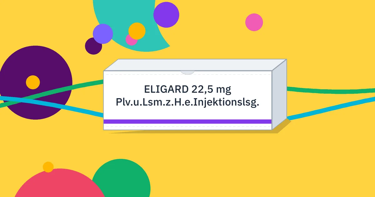 Symbolbild: Packung mit der Aufschrift ELIGARD 22,5 mg Plv.u.Lsm.z.H.e.Injektionslsg. (PZN 07572461) – Verfügbarkeit und Bezug in Apotheken in Frankfurt am Main