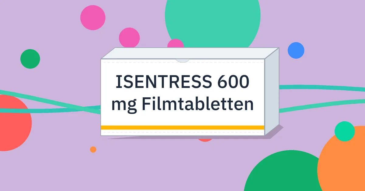 Symbolbild: Packung mit der Aufschrift ISENTRESS 600 mg Filmtabletten (PZN 13907428) – Verfügbarkeit und Bezug in Apotheken in Frankfurt am Main