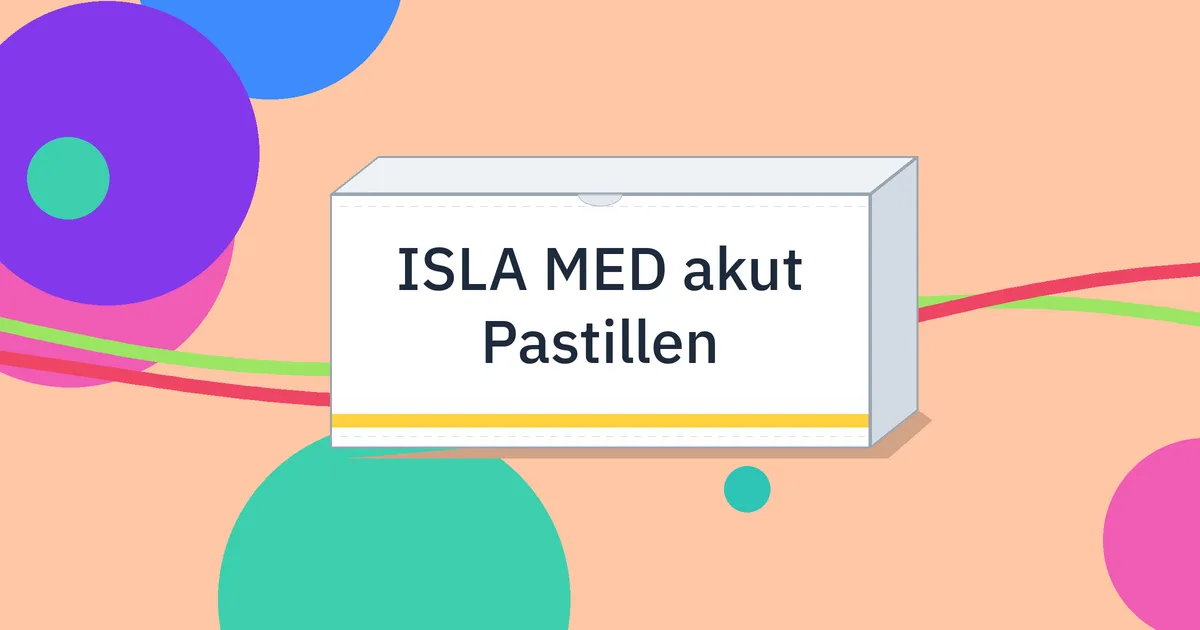 Symbolbild: Packung mit der Aufschrift ISLA MED akut Pastillen (PZN 14168921) – Verfügbarkeit und Bezug in Apotheken in Frankfurt am Main