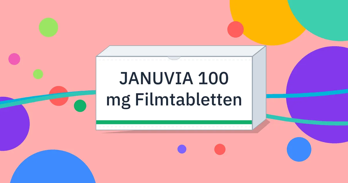 Symbolbild: Packung mit der Aufschrift JANUVIA 100 mg Filmtabletten (PZN 19492945) – Verfügbarkeit und Bezug in Apotheken in Frankfurt am Main