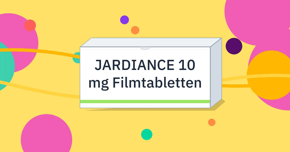 Symbolbild: Packung mit der Aufschrift JARDIANCE 10 mg Filmtabletten (PZN 18466934) – Verfügbarkeit und Bezug in Apotheken in Frankfurt am Main