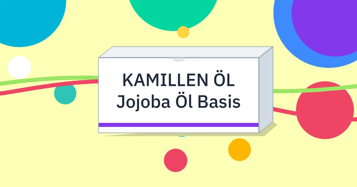 Symbolbild: Packung mit der Aufschrift KAMILLEN ÖL Jojoba Öl Basis (PZN 04598980) – Verfügbarkeit und Bezug in Apotheken in Frankfurt am Main