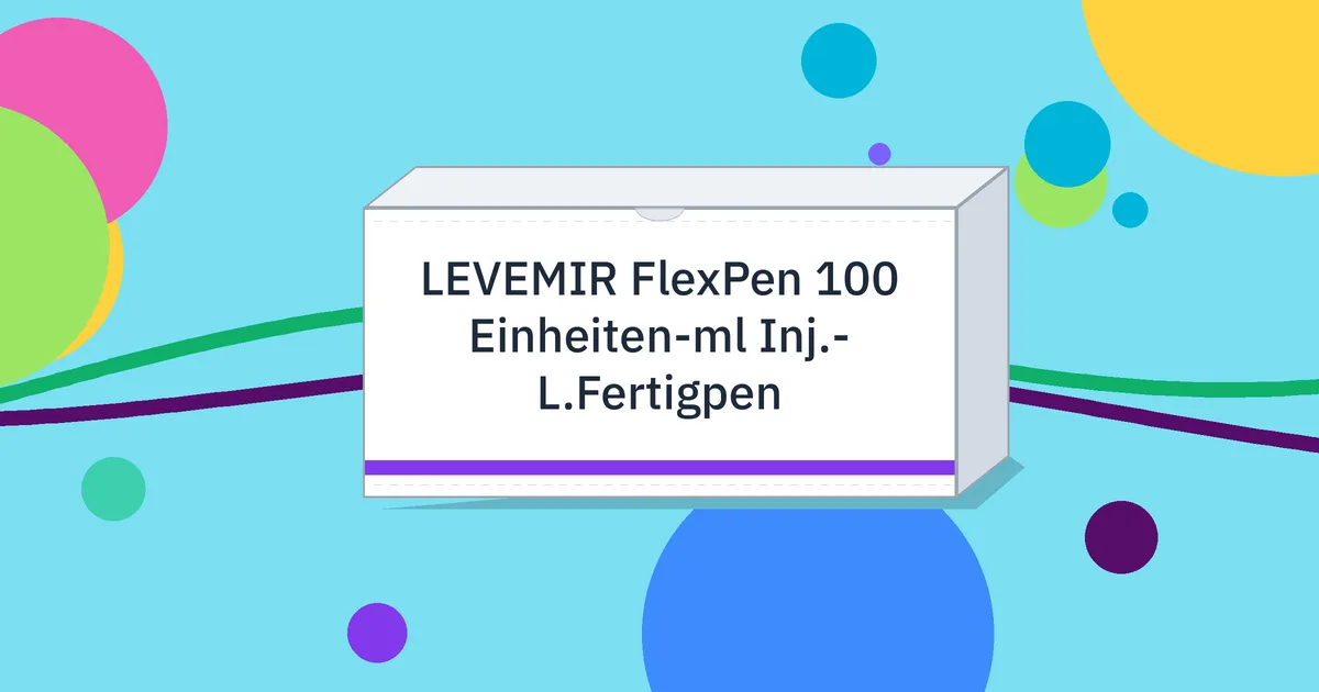 Symbolbild: Packung mit der Aufschrift LEVEMIR FlexPen 100 Einheiten-ml Inj.-L.Fertigpen (PZN 17875346) – Verfügbarkeit und Bezug in Apotheken in Frankfurt am Main