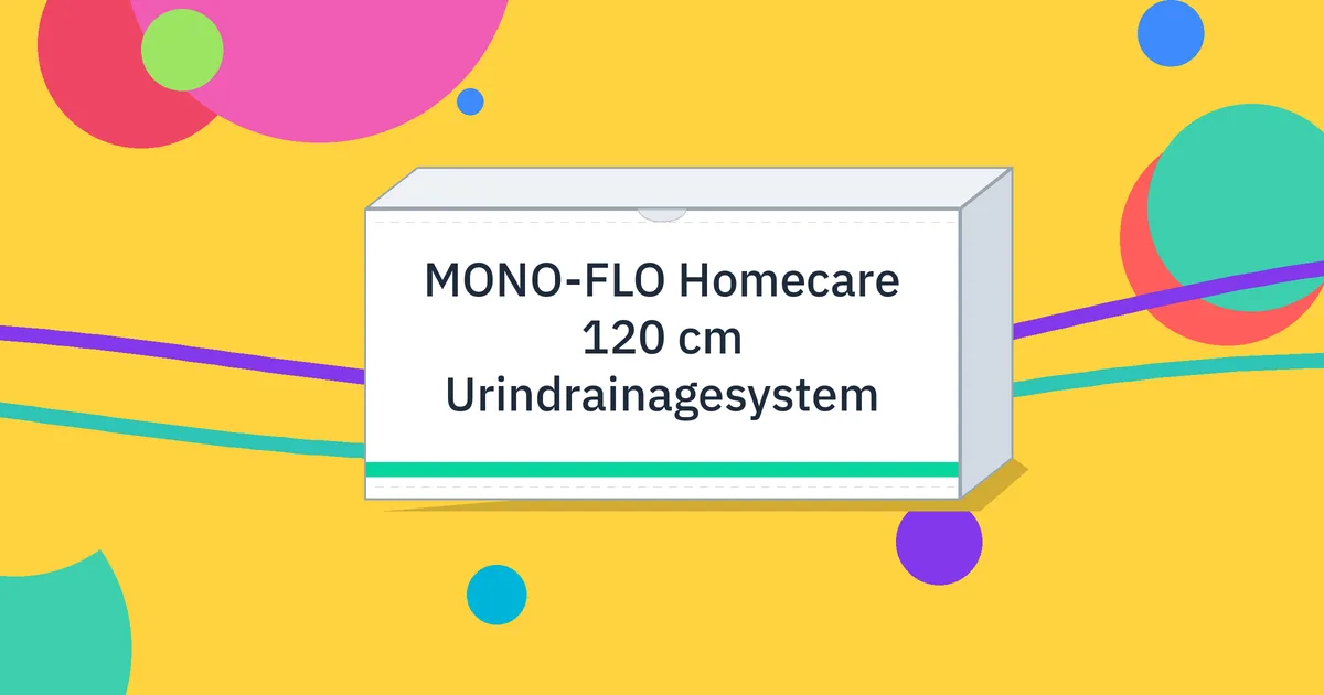 Symbolbild: Packung mit der Aufschrift MONO-FLO Homecare 120 cm Urindrainagesystem (PZN 09926325) – Verfügbarkeit und Bezug in Apotheken in Frankfurt am Main
