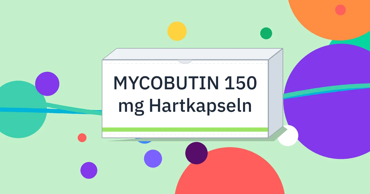 Symbolbild: Packung mit der Aufschrift MYCOBUTIN 150 mg Hartkapseln (PZN 18046965) – Verfügbarkeit und Bezug in Apotheken in Frankfurt am Main