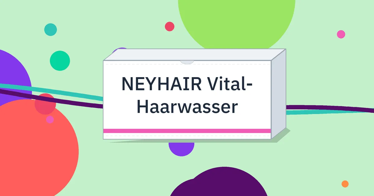 Symbolbild: Packung mit der Aufschrift NEYHAIR Vital-Haarwasser (PZN 14227612) – Verfügbarkeit und Bezug in Apotheken in Frankfurt am Main