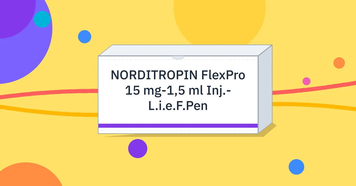 Symbolbild: Packung mit der Aufschrift NORDITROPIN FlexPro 15 mg-1,5 ml Inj.-L.i.e.F.Pen (PZN 16150693) – Verfügbarkeit und Bezug in Apotheken in Frankfurt am Main