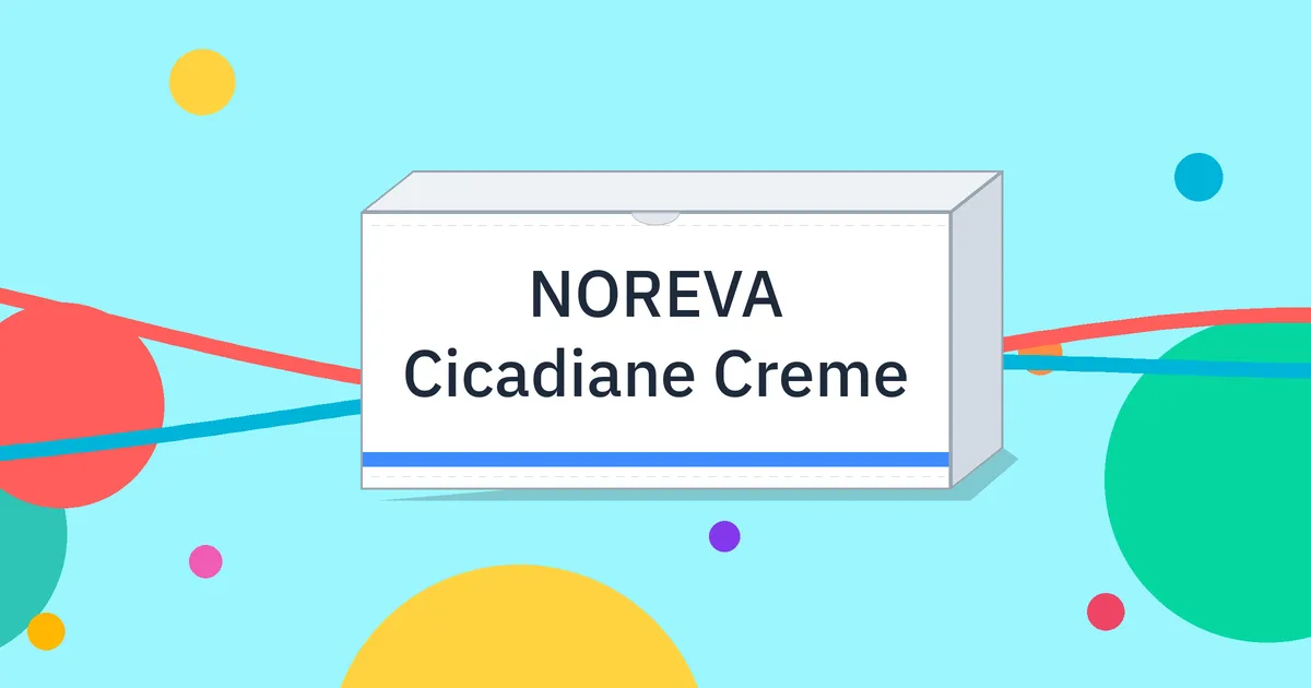 Symbolbild: Packung mit der Aufschrift NOREVA Cicadiane Creme (PZN 14033836) – Verfügbarkeit und Bezug in Apotheken in Frankfurt am Main