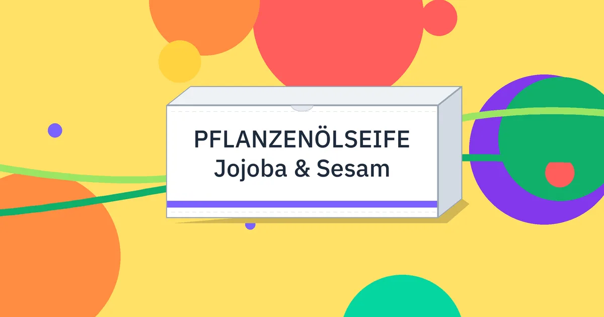 Symbolbild: Packung mit der Aufschrift PFLANZENÖLSEIFE Jojoba & Sesam (PZN 09120881) – Verfügbarkeit und Bezug in Apotheken in Frankfurt am Main