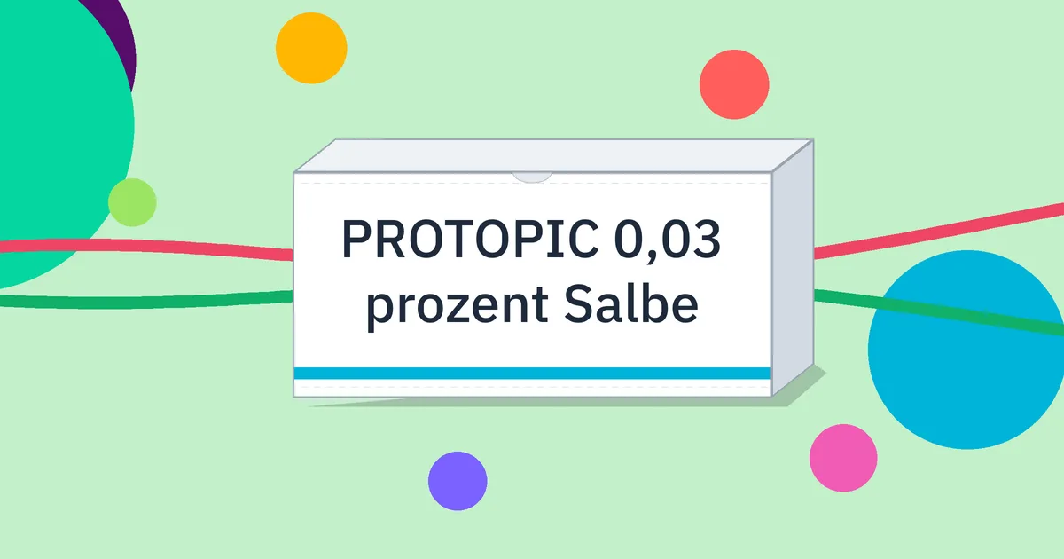 Symbolbild: Packung mit der Aufschrift PROTOPIC 0,03 prozent Salbe (PZN 01131738) – Verfügbarkeit und Bezug in Apotheken in Frankfurt am Main