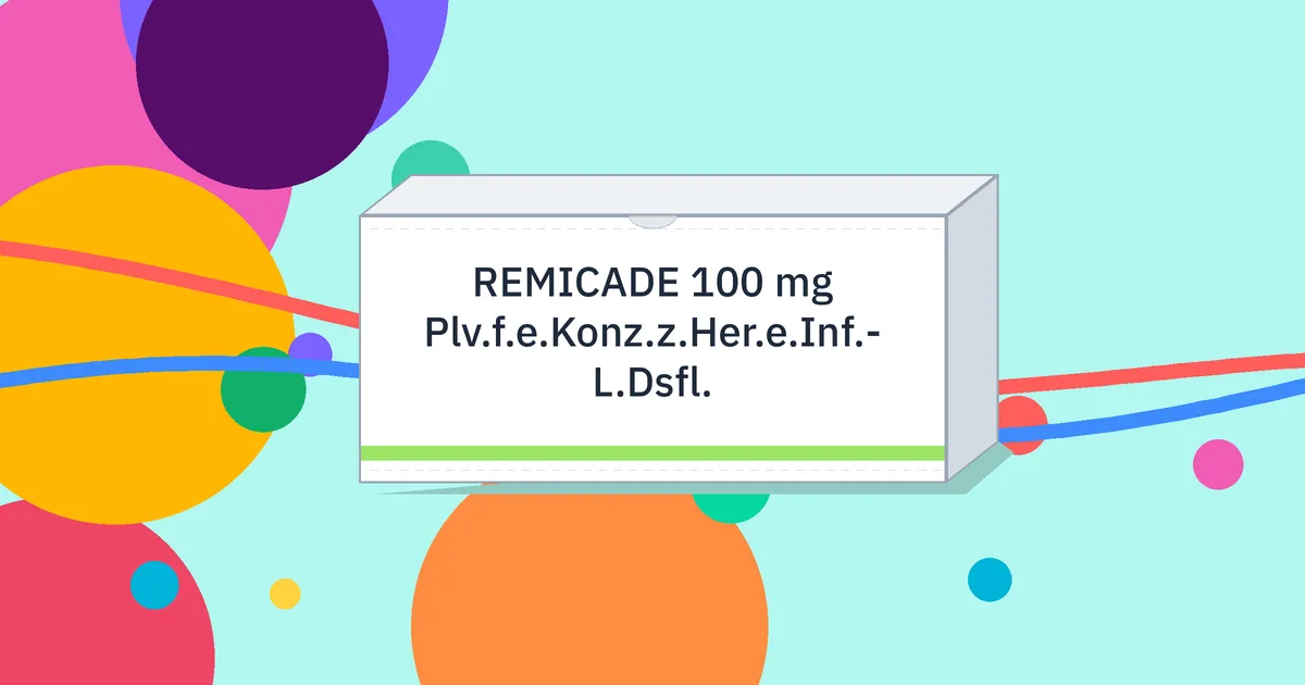 Symbolbild: Packung mit der Aufschrift REMICADE 100 mg Plv.f.e.Konz.z.Her.e.Inf.-L.Dsfl. (PZN 10978899) – Verfügbarkeit und Bezug in Apotheken in Frankfurt am Main