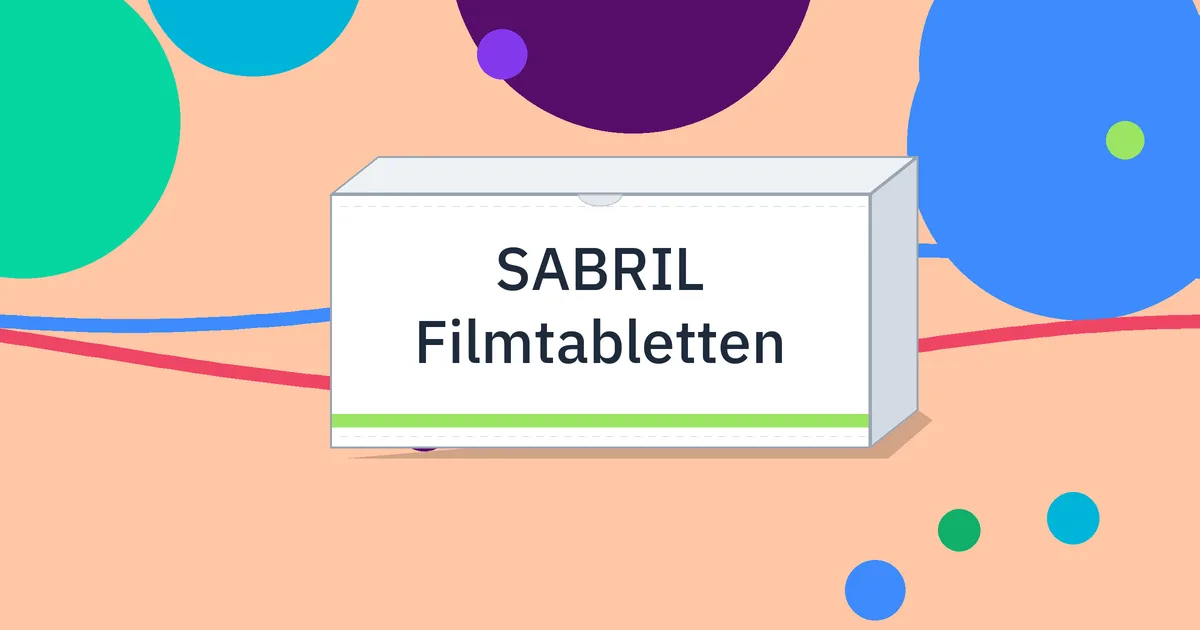 Symbolbild: Packung mit der Aufschrift SABRIL Filmtabletten (PZN 07422796) – Verfügbarkeit und Bezug in Apotheken in Frankfurt am Main