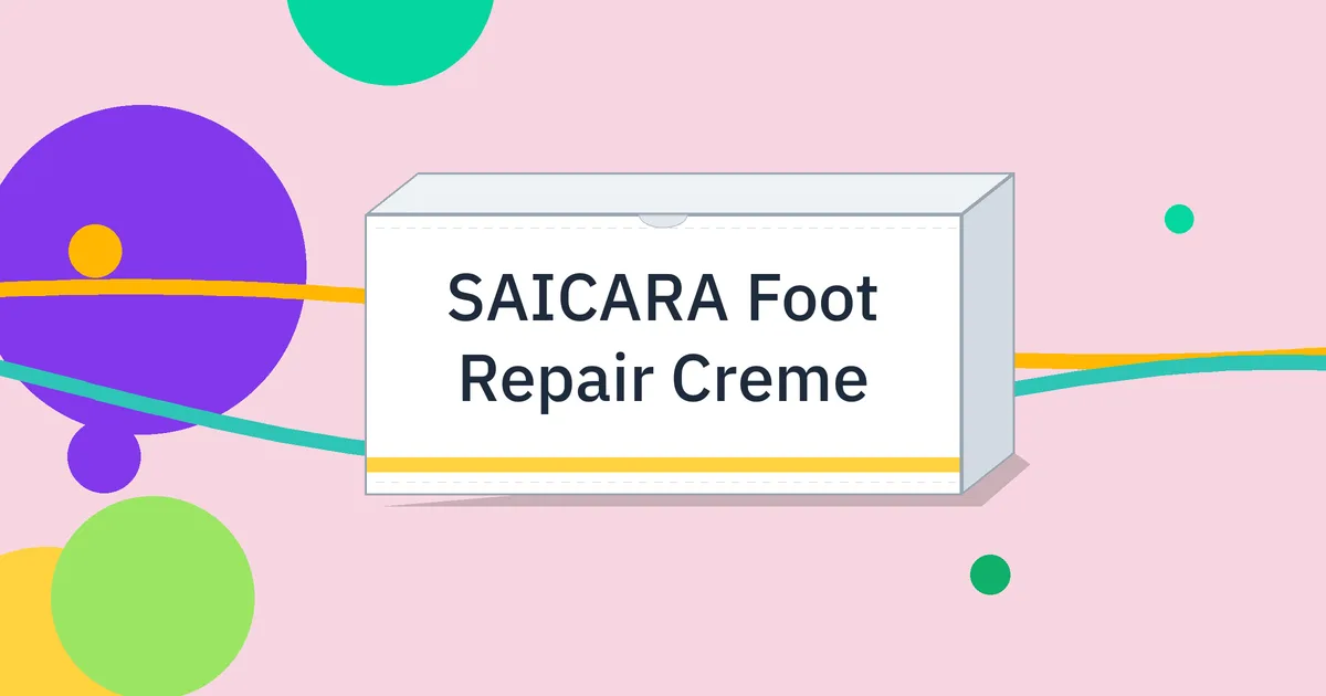 Symbolbild: Packung mit der Aufschrift SAICARA Foot Repair Creme (PZN 07419529) – Verfügbarkeit und Bezug in Apotheken in Frankfurt am Main