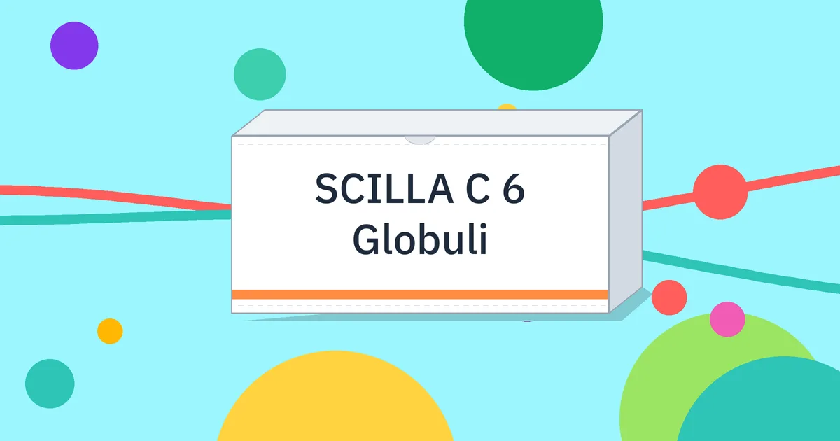 Symbolbild: Packung mit der Aufschrift SCILLA C 6 Globuli (PZN 19718059) – Verfügbarkeit und Bezug in Apotheken in Frankfurt am Main