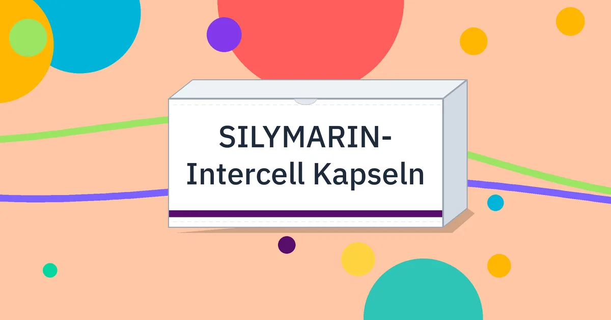 Symbolbild: Packung mit der Aufschrift SILYMARIN-Intercell Kapseln (PZN 16234527) – Verfügbarkeit und Bezug in Apotheken in Frankfurt am Main
