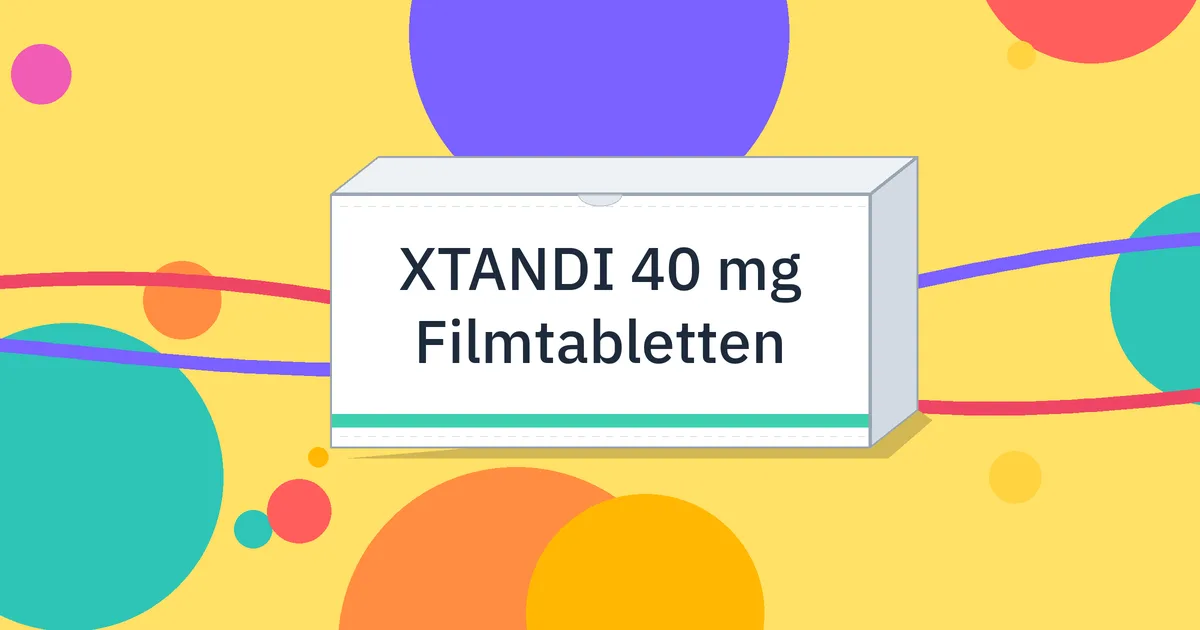 Symbolbild: Packung mit der Aufschrift XTANDI 40 mg Filmtabletten (PZN 16839696) – Verfügbarkeit und Bezug in Apotheken in Frankfurt am Main