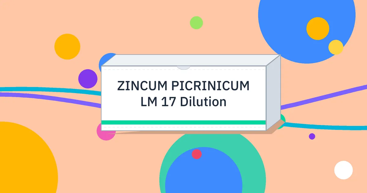 Symbolbild: Packung mit der Aufschrift ZINCUM PICRINICUM LM 17 Dilution (PZN 13298337) – Verfügbarkeit und Bezug in Apotheken in Frankfurt am Main