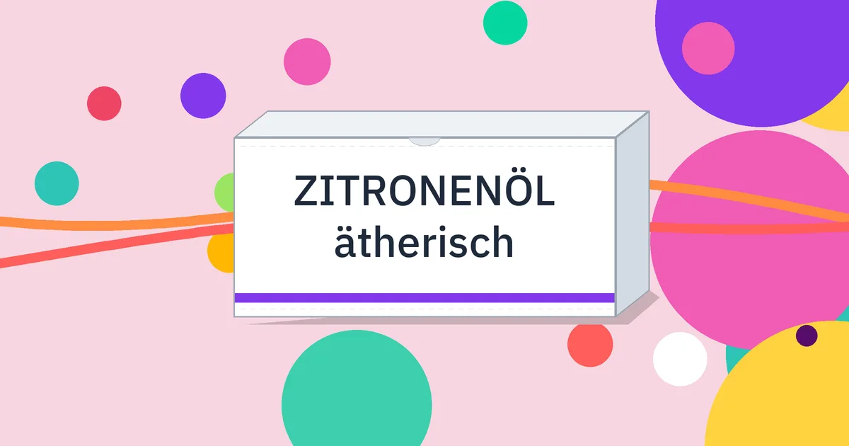 Symbolbild: Packung mit der Aufschrift ZITRONENÖL ätherisch (PZN 15295136) – Verfügbarkeit und Bezug in Apotheken in Frankfurt am Main
