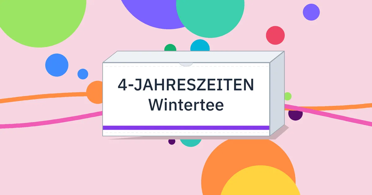 Symbolbild: Packung mit der Aufschrift 4-JAHRESZEITEN Wintertee (PZN 19896594) – Verfügbarkeit und Bezug in Apotheken in Frankfurt am Main