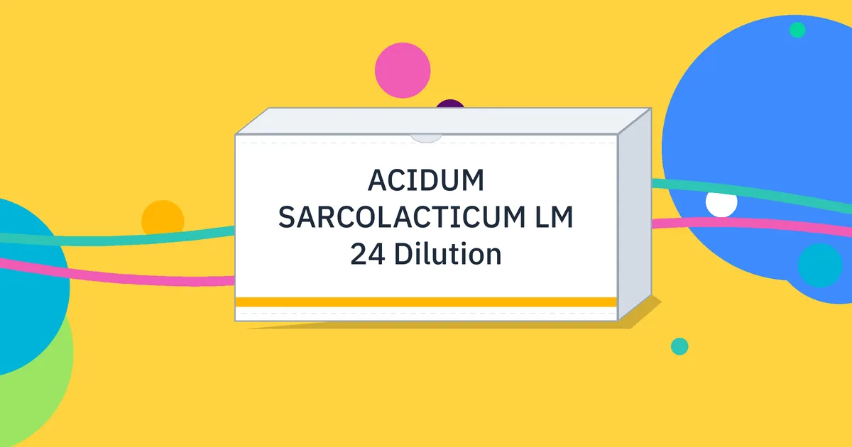 Symbolbild: Packung mit der Aufschrift ACIDUM SARCOLACTICUM LM 24 Dilution (PZN 13283235) – Verfügbarkeit und Bezug in Apotheken in Frankfurt am Main