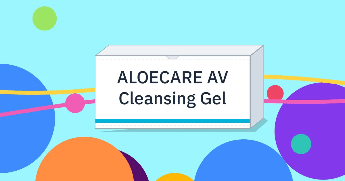 Symbolbild: Packung mit der Aufschrift ALOECARE AV Cleansing Gel (PZN 17887622) – Verfügbarkeit und Bezug in Apotheken in Frankfurt am Main