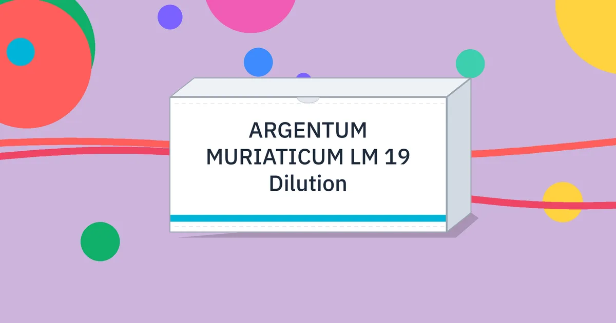 Symbolbild: Packung mit der Aufschrift ARGENTUM MURIATICUM LM 19 Dilution (PZN 12768309) – Verfügbarkeit und Bezug in Apotheken in Frankfurt am Main
