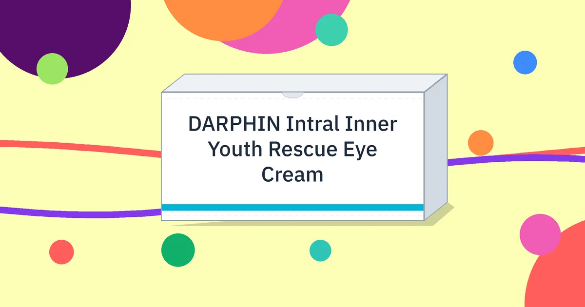 Symbolbild: Packung mit der Aufschrift DARPHIN Intral Inner Youth Rescue Eye Cream (PZN 19631482) – Verfügbarkeit und Bezug in Apotheken in Frankfurt am Main